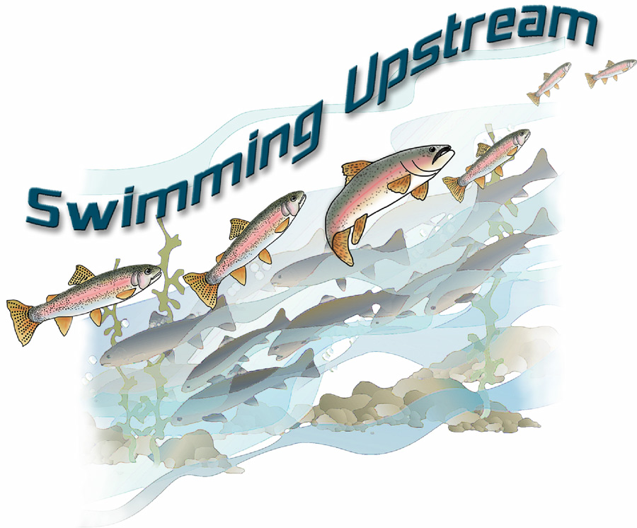 The “willingness to swim upstream” is a key part of living a remarkable ...
