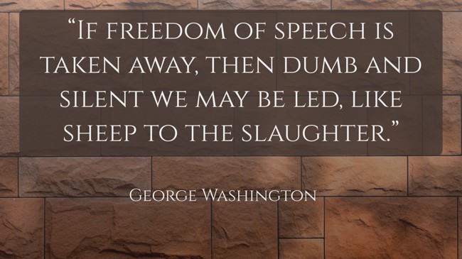 Freedom is a priceless treasure – Principles Never Fail